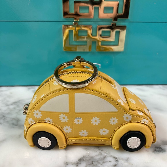 kate spade | Accessories | Nwt Kate Spade Novelty Beep Beep Yellow Vw ...